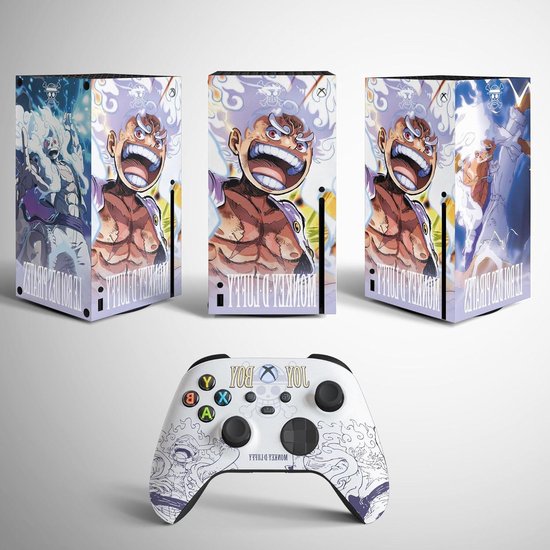 Sticker Xbox Serie X Gear 5 Manga Console en Controller Skin Gaming ...