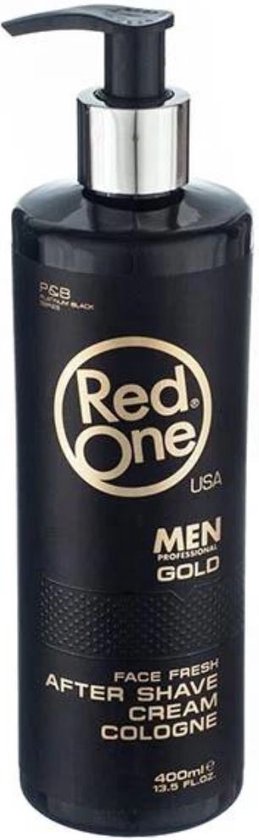 Red One After Shave Cream Gold - 400 Ml | bol