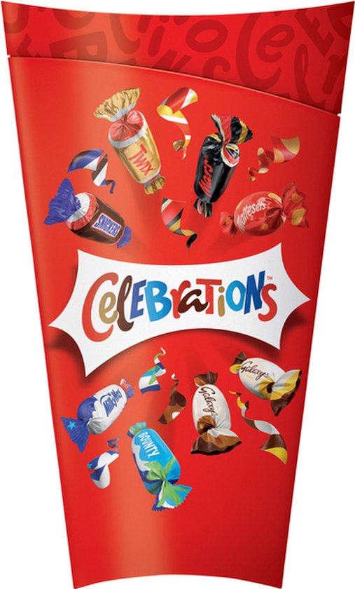 Celebrations - Chocolade celebrations flip box 272gr | 10 stuks | bol