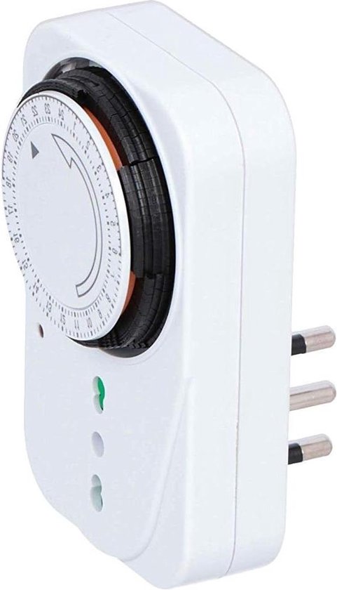 24-uurs programmeerbare timer stekker met instelbare timer ...