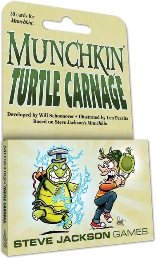 Munchkin: Turtle Carnage - Uitbreiding - Engelstalig - Steve Jackson Games | Games | bol