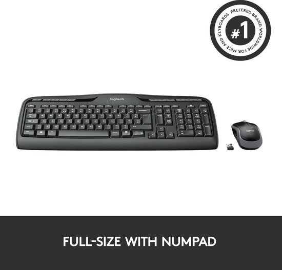 Logitech MK330 toetsenbord RF Draadloos QWERTZ Zwitsers | bol