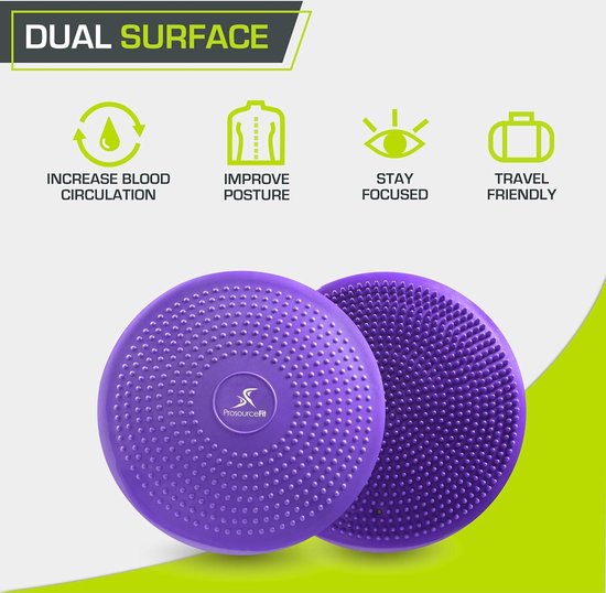 Core Balance Disc Trainer - Diameter 35.5 cm with Pump for Improving ...