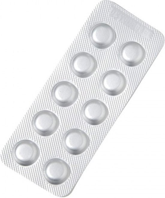Cyanuurzuur tabletten voor manuele- en digitale tester - 100 stuks | bol