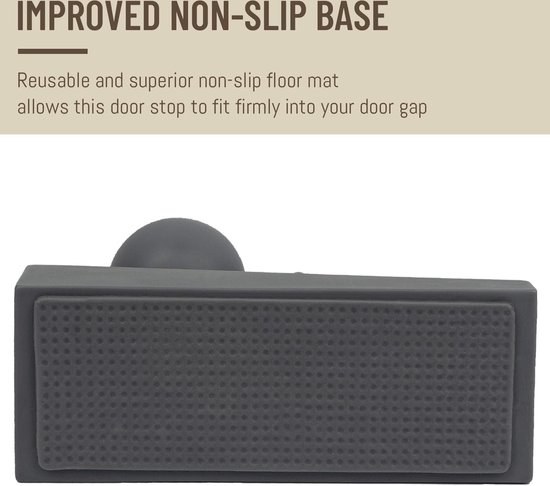 Leuke deurstopper, decoratief en robuust, 2 stuks, effectief om je deur ...