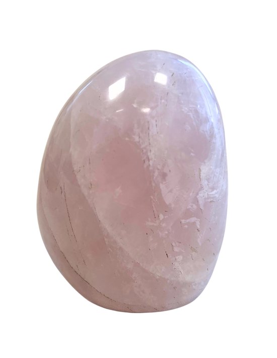Roze kwarts edelsteen sculptuur 600-700 gram | bol
