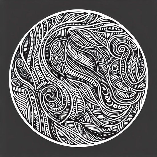 Doodle aboriginal schilderij | Spontaneous Fusion: Expressive ...