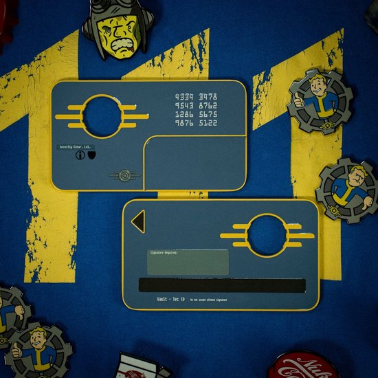 Fallout Replica Vault Security Keycard Limited Edition | bol