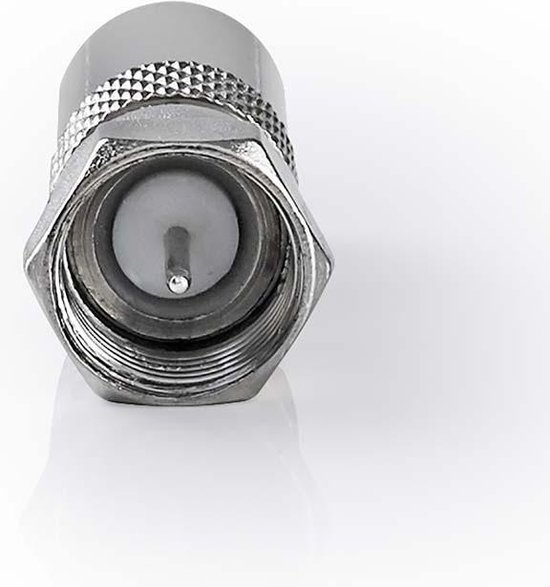 S-Conn Coax plug - F-connector Adapter - Mannelijk naar Mannelijk | bol