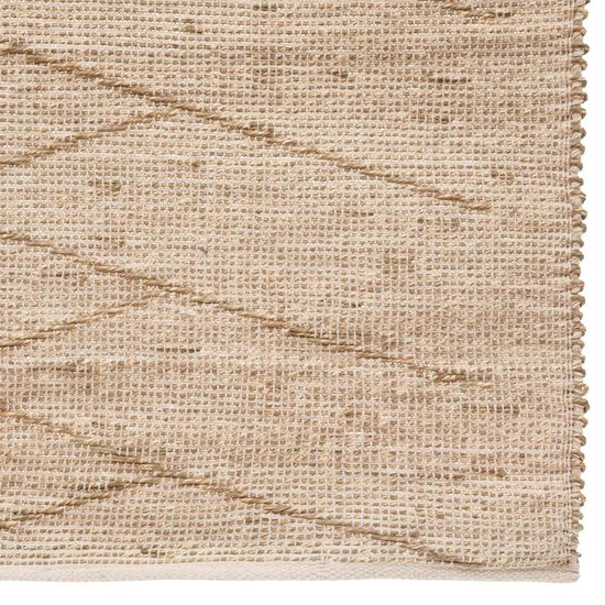 Beige tapijt voor de woonkamer Sea view, 170 x 120 cm | bol
