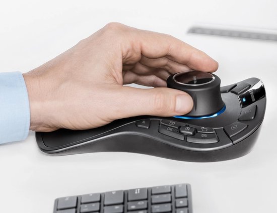 3Dconnexion SpaceMouse Pro Wireless - 3D-muis - Bluetooth - 15 ...