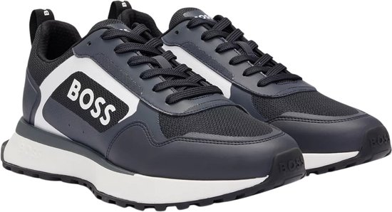 Boss Jonah_runn Sneakers Heren - Blauw - Maat 42 | bol