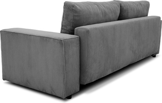 Slaapbank Josh - Antraciet | bol