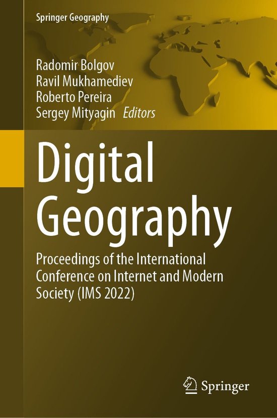Springer Geography - Digital Geography (ebook) | 9783031506093 | Boeken ...