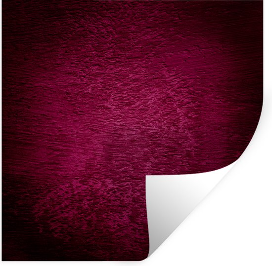 Muurstickers - Sticker Folie - Verf - Rood - Wand - 100x100 cm ...