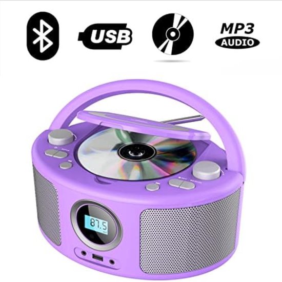 radio cd speler met usb - radio cd speler draagbaar - Size Name: WCD9949 | bol