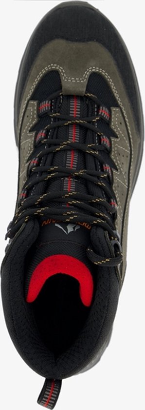 Mountain Peak leren heren wandelschoenen cat. A/B - Zwart - Uitneembare ...