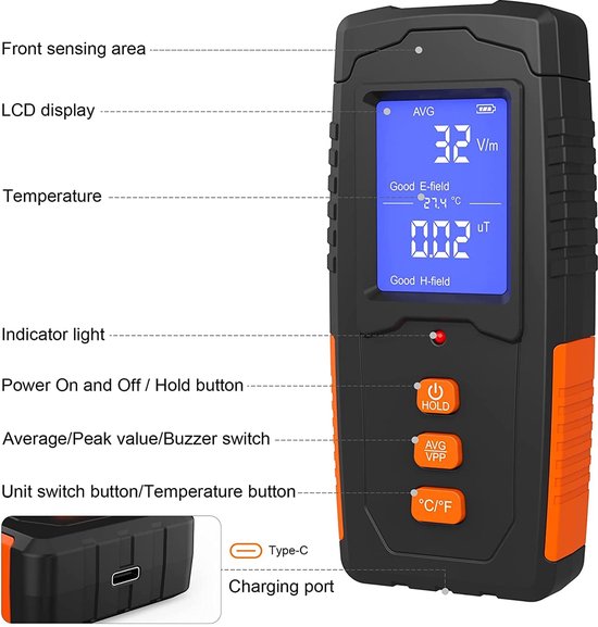 K2 meter - Ghost hunting equipment - EMF meter - Ghost hunter ...