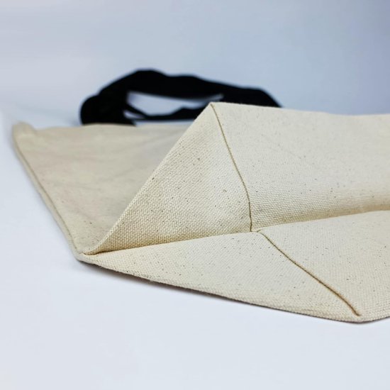 Stijlvolle ruime draagtas met binnenzak en ritssluiting, katoenen tas ...