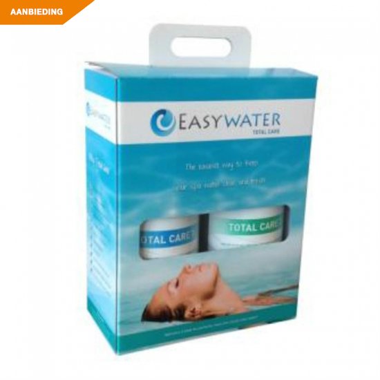 Easywater Total Care waterbehandelingsset - Kraakhelder en bacterievrij water | bol