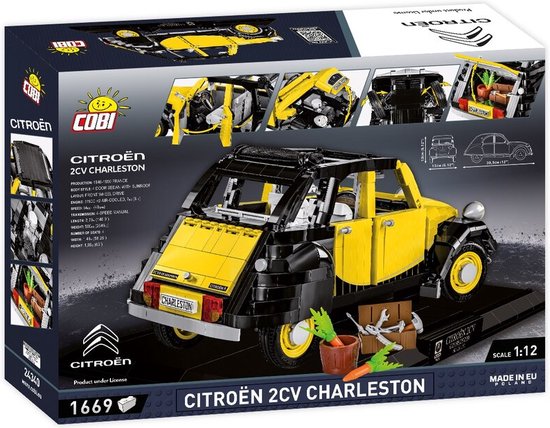 COBI® EXCLUSIVE Citroen 2CV Charleston Editie - COBI-24340 | bol