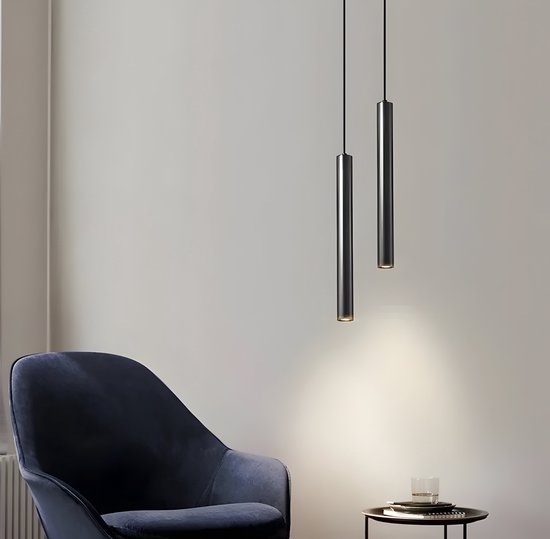 EFD Lighting HL07 - Hanglamp - Modern - Zwart - Verstelbaar - LED ...