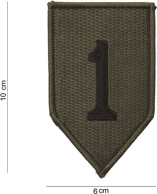 Embleem stof black one | bol