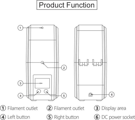 Velox Filament droger - Fila Dryer S1 plus | bol