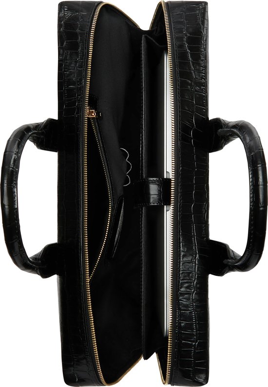 Isabel Bernard Honoré Dames Handtas/Laptoptas Leer - Zwart | bol