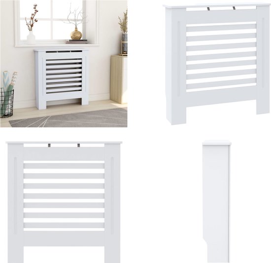 vidaXL Radiatorombouw 78 cm MDF wit - Radiatorombouw - Radiatorombouwen ...