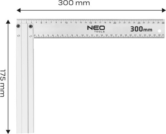 NEO 72-145 Winkelhaak 300 x 175mm | bol