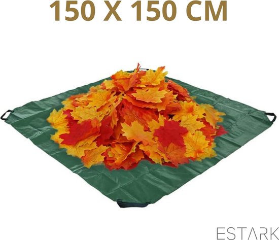 ESTARK® Tuinafvalzeil - 150 x 150 cm - Tuinzeil - Tuinafval - Gras ...