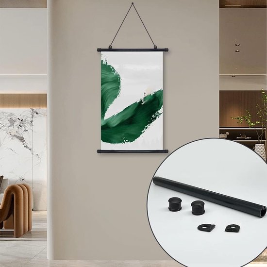 Posterhanger houder frame 4 sets posterlijst poster rail 33cm, voor ...