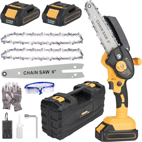 Mini Kettingzaag - Mini Kettingzaag Met Accu - Mini Kettingzaag Accu ...