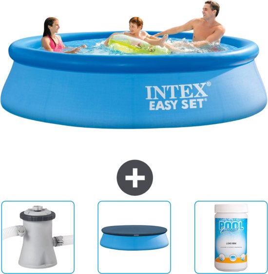 Intex Rond Opblaasbaar Easy Set Zwembad - 305 x 76 cm - Blauw ...
