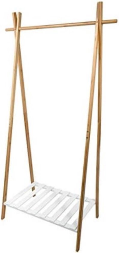Kledingrek Bamboe - Kledingrek Hout - Kledingrek Inklapbaar | bol