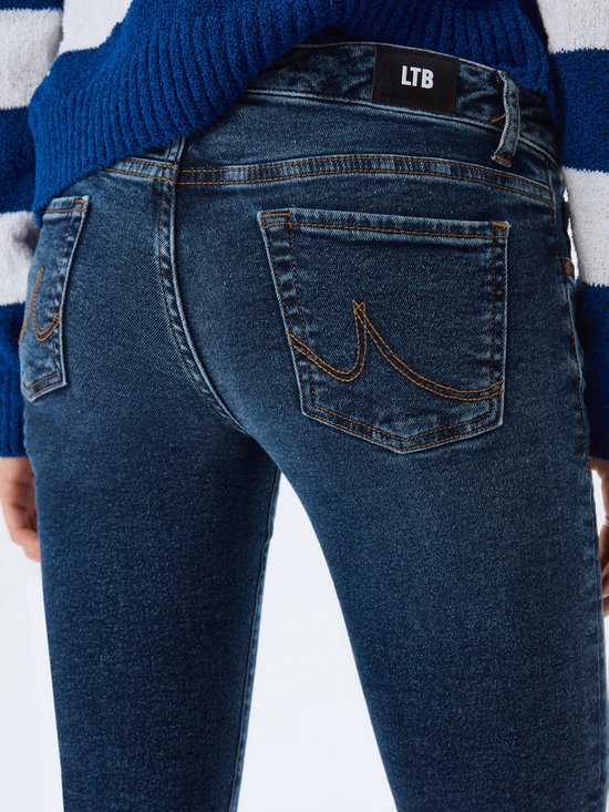 LTB Jeans Roxy Dames Jeans - Donkerblauw - W25 X L32 | bol
