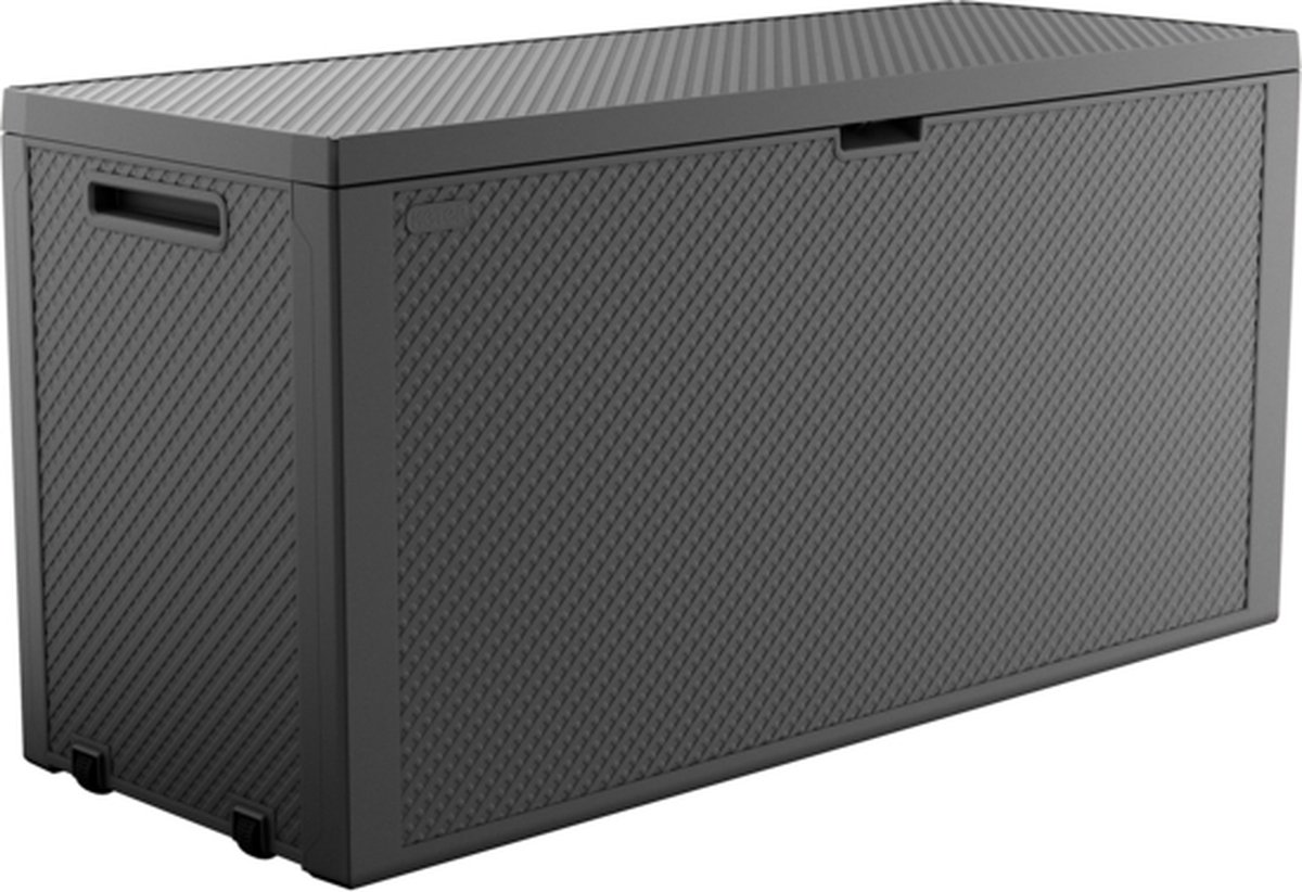 Keter Emily Opbergbox - 118x45x57 cm - 270L - Grafiet | bol