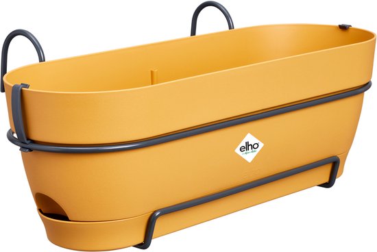 Elho Vibia Campana Balkonbak Allin1 50 - Plantenbak voor Balkon - Ø 50. ...