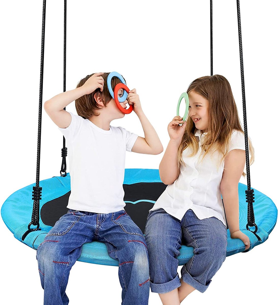 Balançoire nid - balançoire ronde / siège balançoire 120cm | bol.com