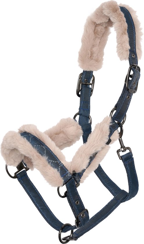 Hv Polo Halster Hvpwelmoed Shine Blauw - paard | bol