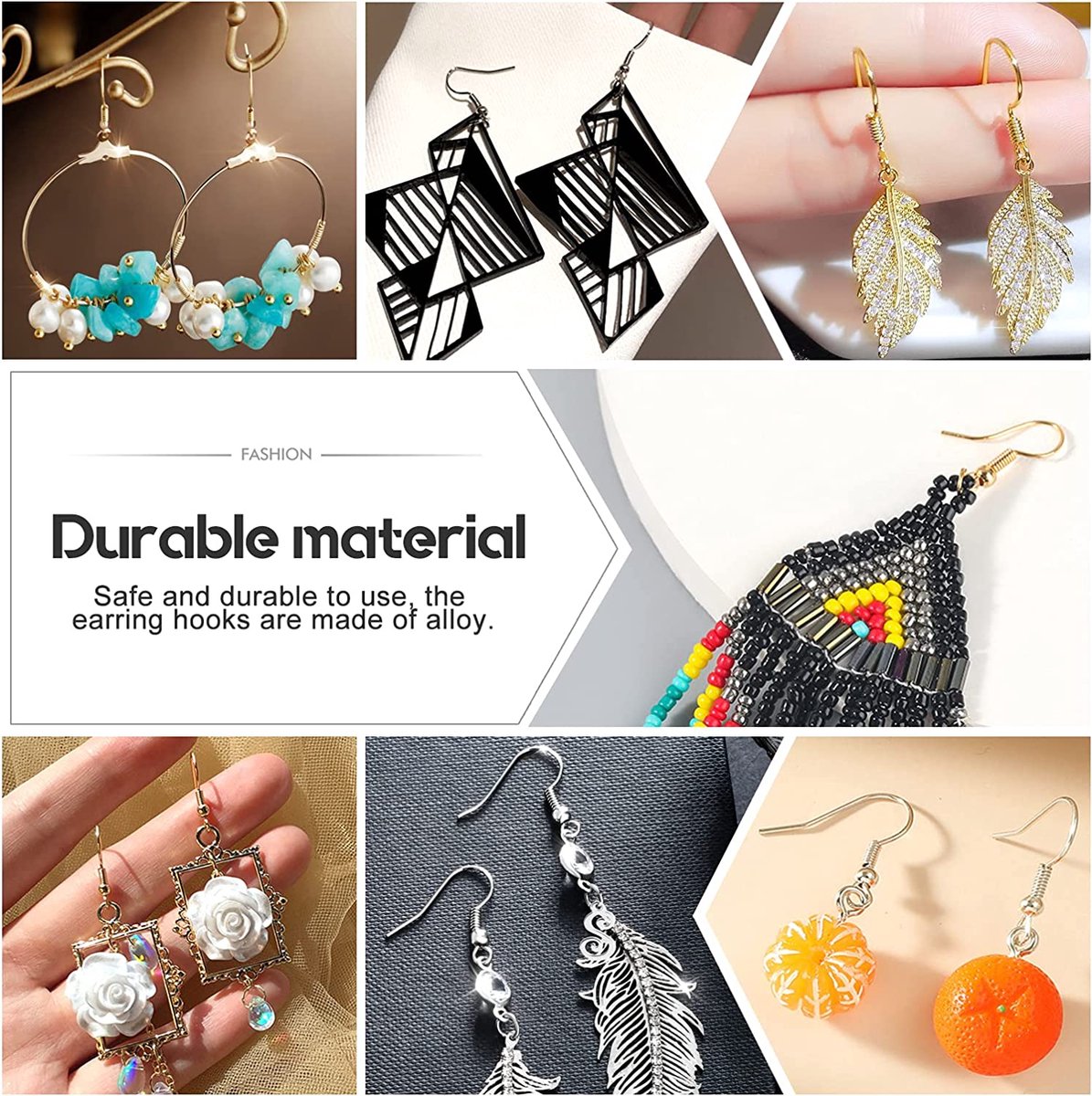 Redamancy Oorbel Haken, Jump Rings, 1150 Stuks Oorbel Maken Kit Voor ...