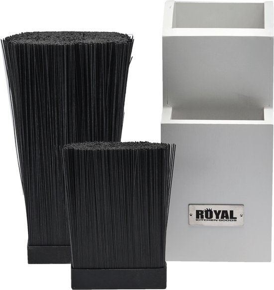 ROYAL KITCHEN GOODS® - Messenblok Houder - Messenhouder zonder Messen ...
