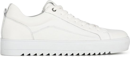 PS Poelman MIKE Heren Sneakers - Wit - Maat 44 | bol