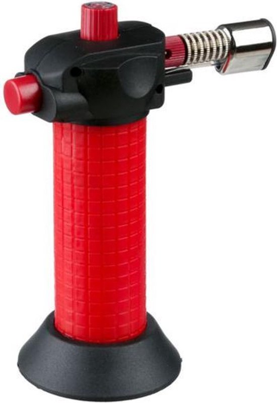 Secret de Gourmet - Creme Brulee Brander - Gasbrander - Rood - 13 cm ...