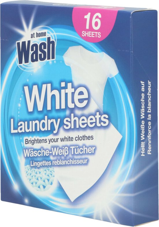 At Home Wasdoekjes voor witte was - Verlicht stoffen, hand- en ...