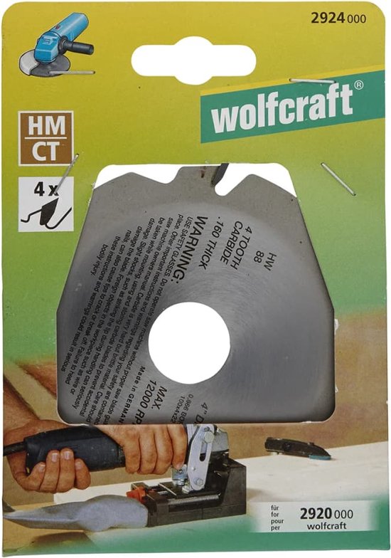 vidaXL Zaagblad voor lamellendeuvelfrees 100 mm 2924000 VDXL_409828 ...