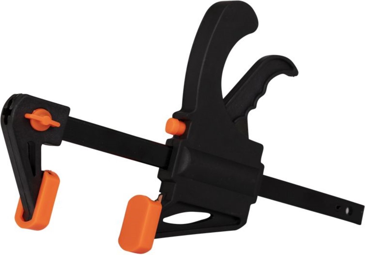 Topgear Speedklem - Snelklem - Kunststof - 150 mm - Zwart | bol.com