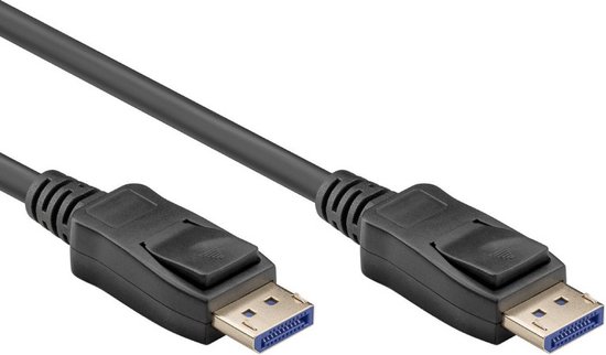 DisplayPort kabel - versie 2.0 (8K 60Hz) / zwart - 3 meter | bol
