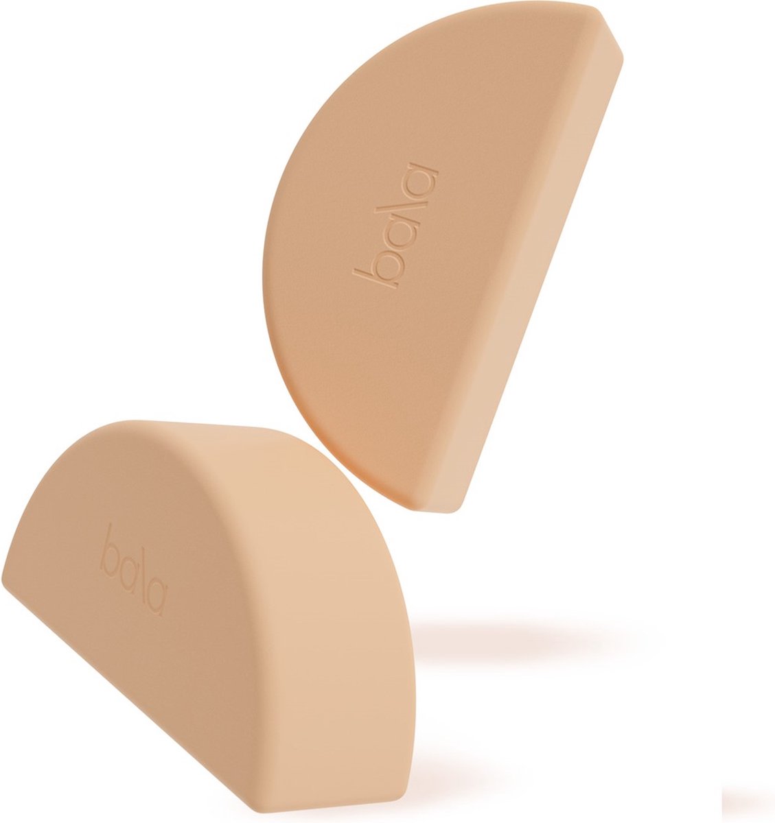 Bala Balance Block - 2 x Yoga Blokken - Sand/Beige | bol.com